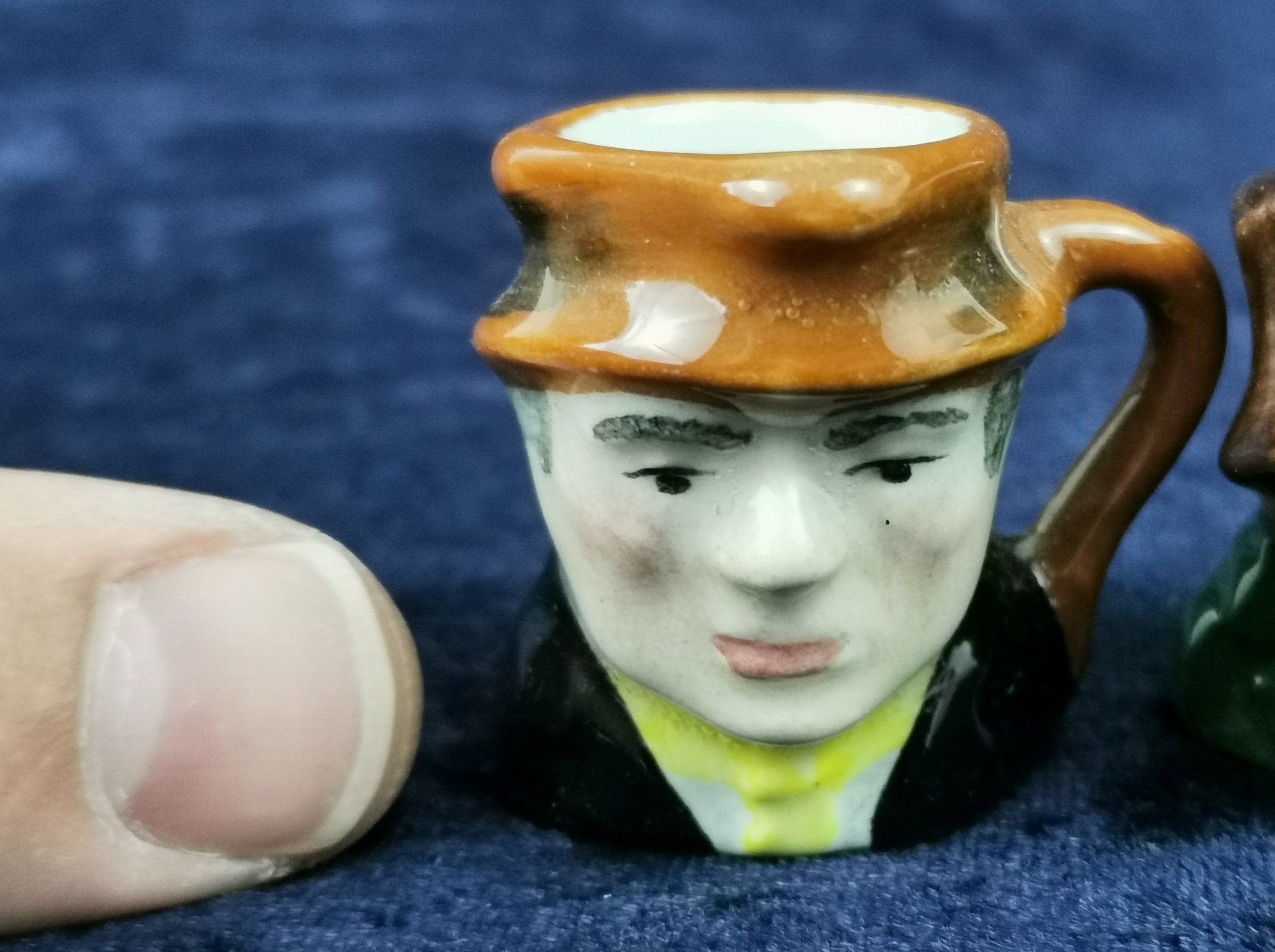 Miniature Toby Jugs, Miniature Characters, Artful Dodger, Bill Sykes ...