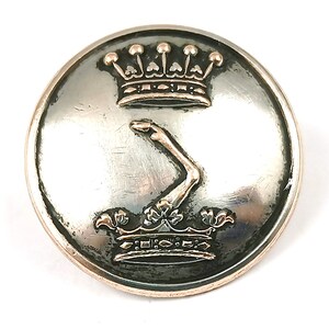 Historical Antique, Antique Button, Livery Button, Heraldic Crest ...