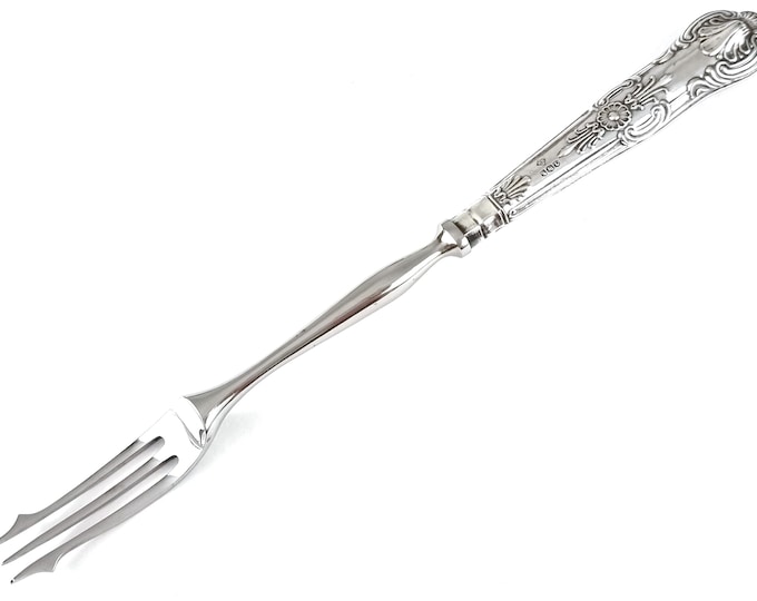 Vintage Pickle Fork, Stainless Steel, Sterling Handled, Harrison ...