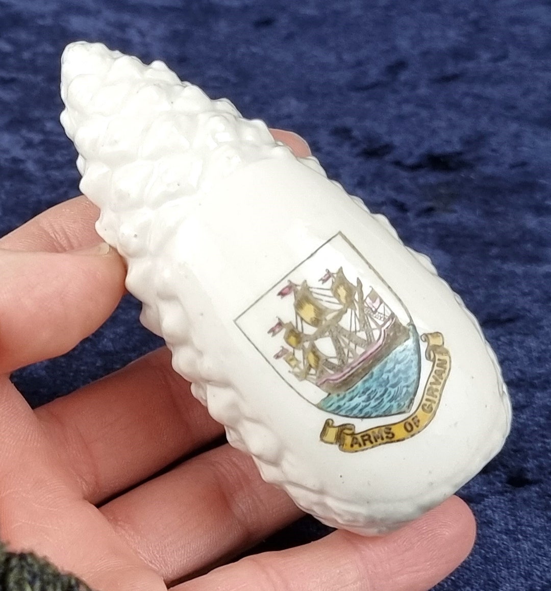 Antique Goss China, Miniature China, Crested China, Pine Cone, Goss ...