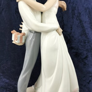 Small Fault, Large Lladro Figurine, Little Surprises, Lladro 6746, Young Couple, Large Figurine ...