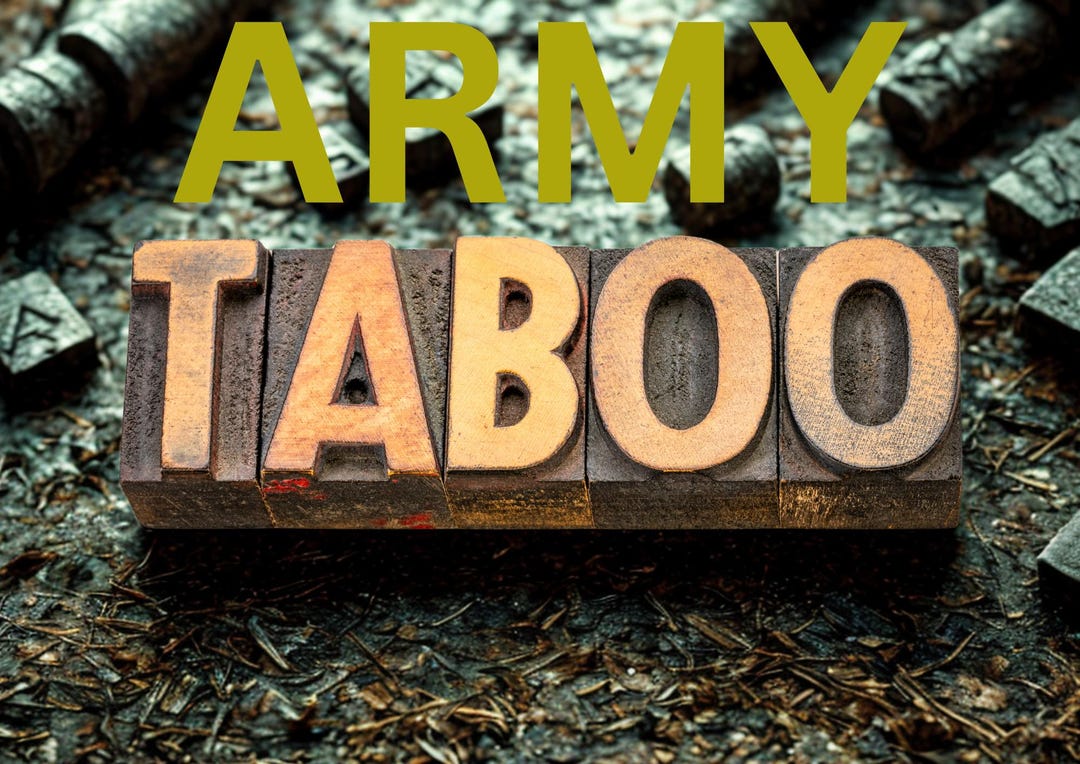 Army Taboo Game! Military-themed Guessing Game | Fun Party Game for ...