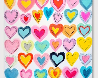 Heart Flower Printable Png and Pdf File Digital Download File Digital ...