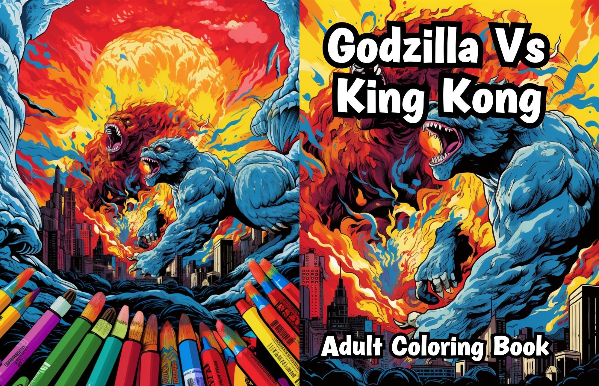 Godzilla Vs Coloring Pages