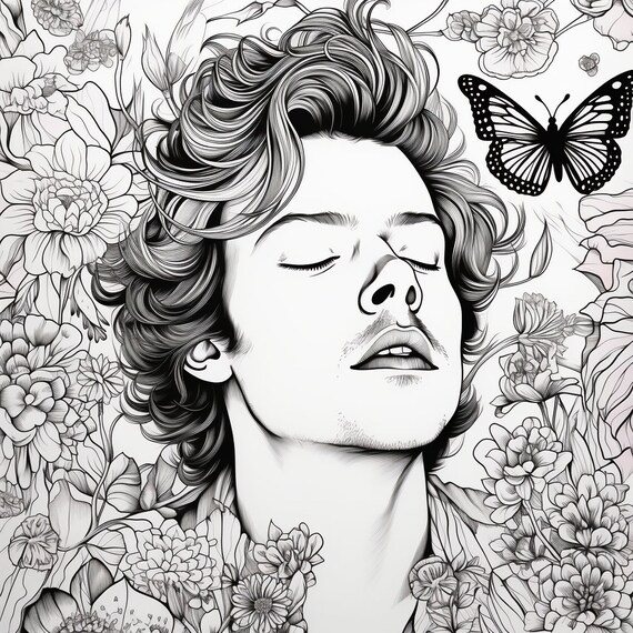 How To Draw Harry Styles Step By Step For Kids