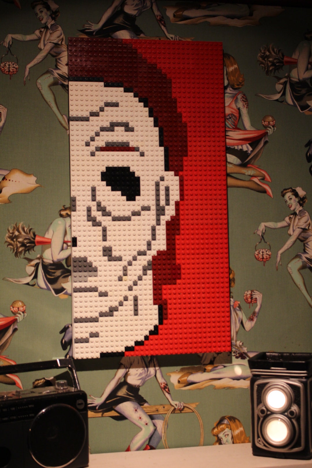Iconos de terror modernos Lego Mosaic: Michael Myers HALLOWEEN - Etsy ...