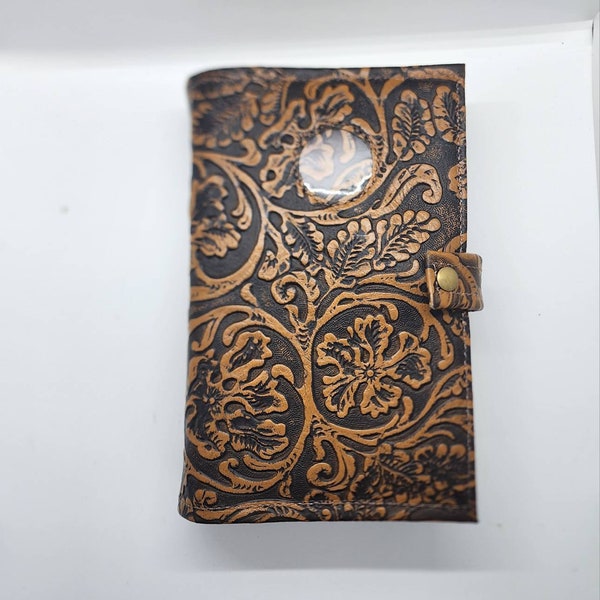 Leather Book Cover - Etsy