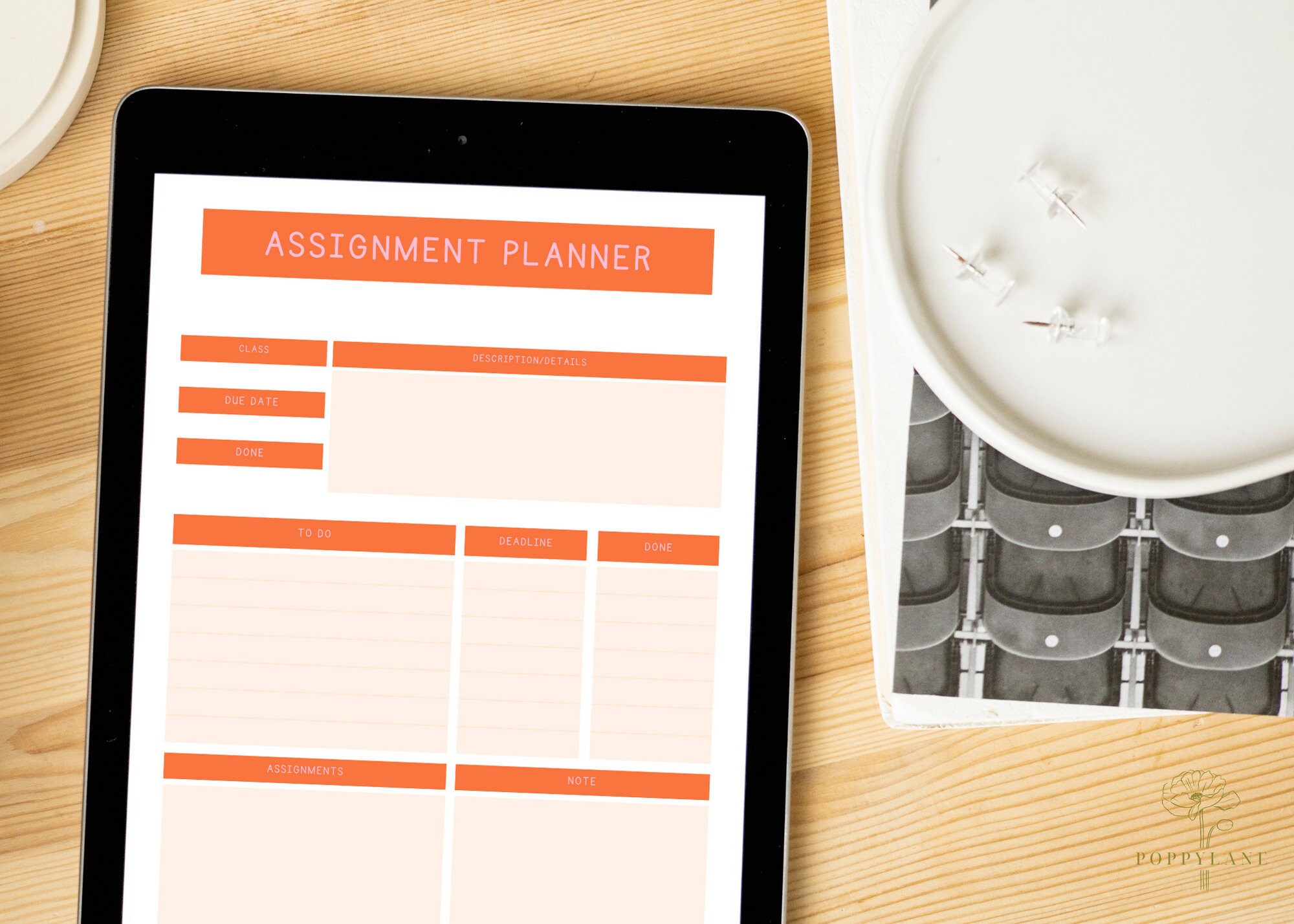 Retro Academic Planner: Vintage-inspired Student Planner Digital ...