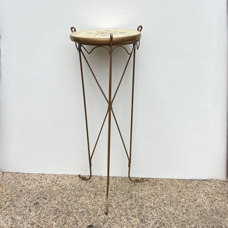 Mcm Plant Stand - Etsy