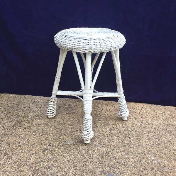 Wicker Stool - Etsy
