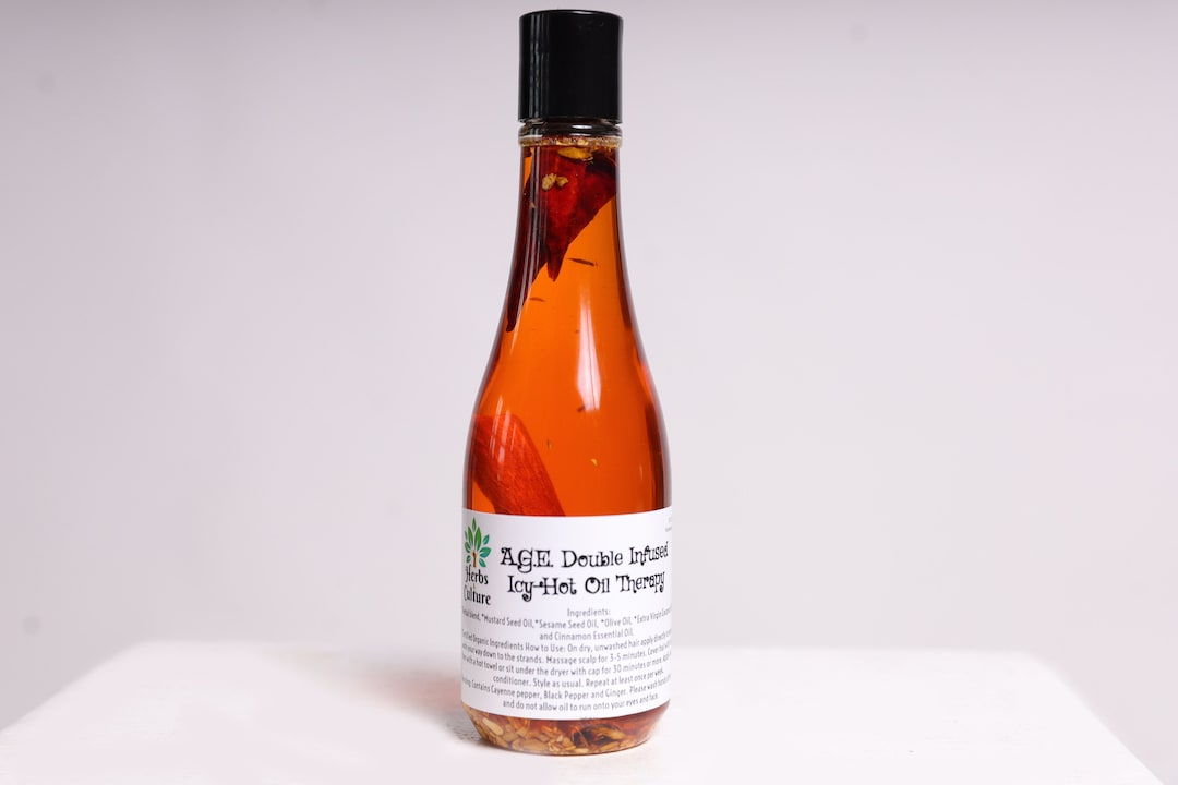 Aggressive Growth Elixir Icy- Hot Oil Therapy *new Formula* - Etsy