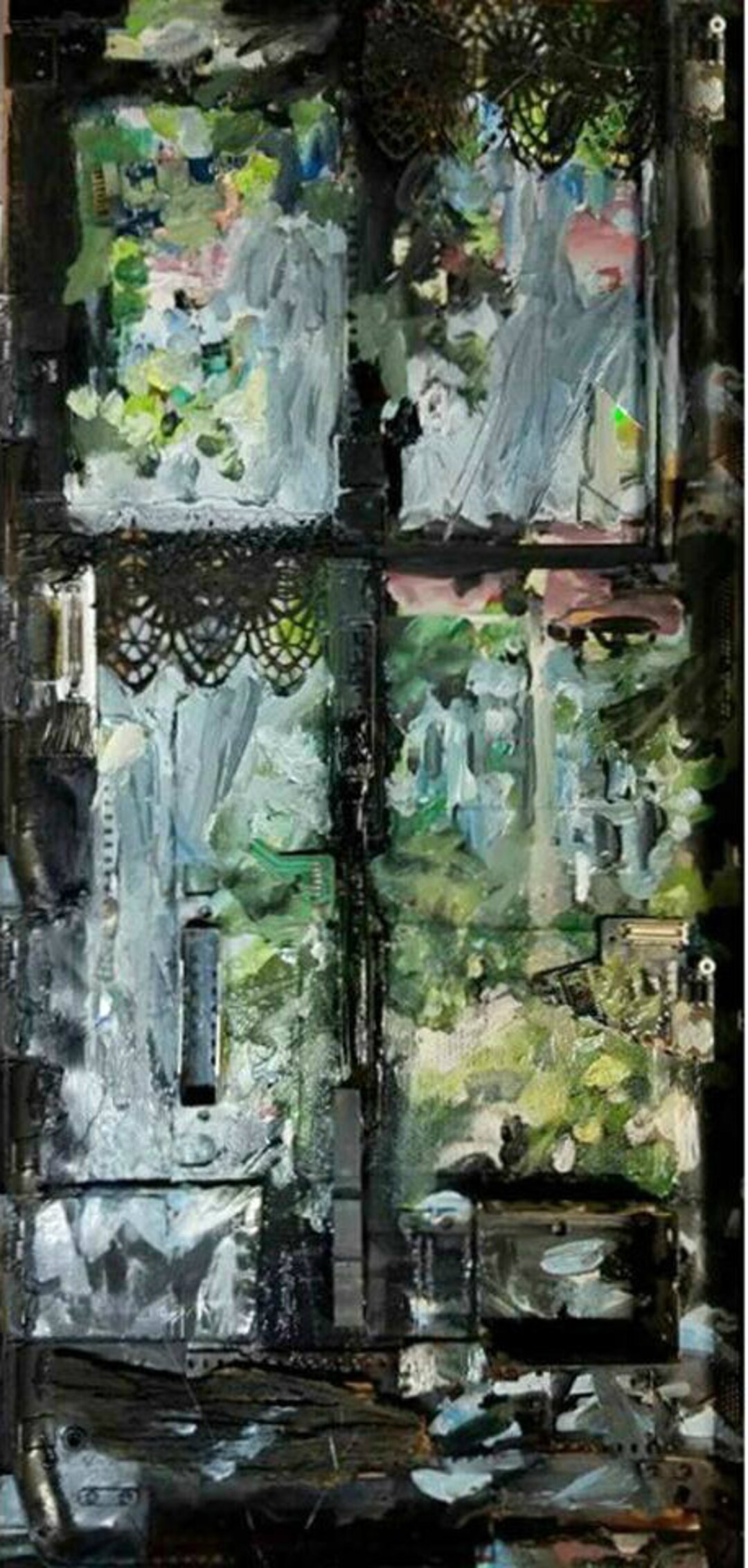 Print of Scranton Lace Factory Painting - Etsy