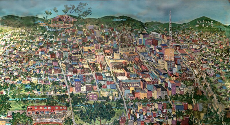 Map of Scranton Poster Print 19x27" - Etsy