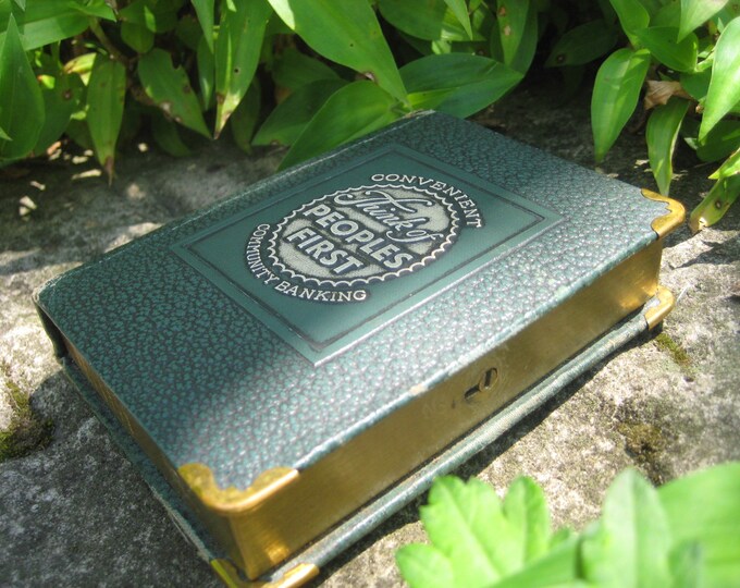 Pre-depression 1923 National Peoples First Bank and Trust Vintage Book ...