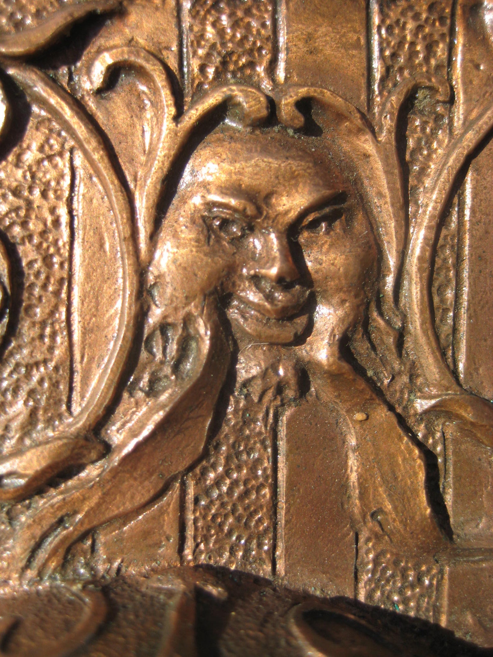 Antique Exquisite Religious Bronze Plated Repousse Art Plaque | Etsy