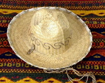 Mexican Straw Hat - Etsy