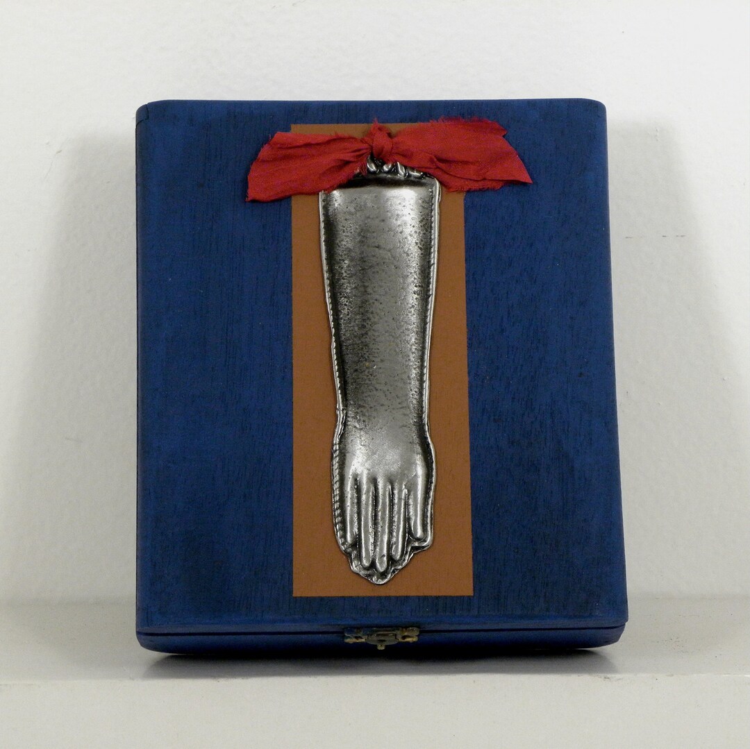 Hand Milagro Art Piece Vintage Box, Original, Jewelry Box, Frida Kahlo ...