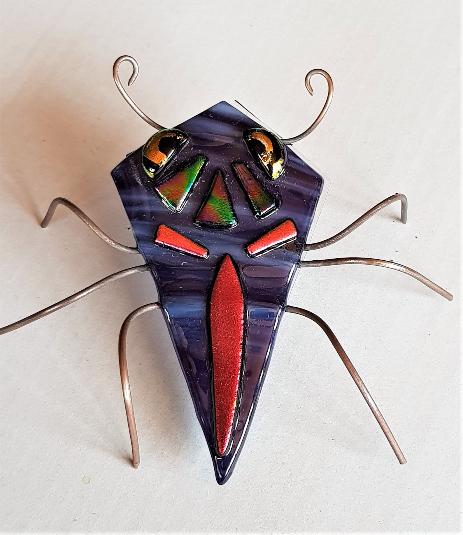 Fused Glass Bug - Etsy