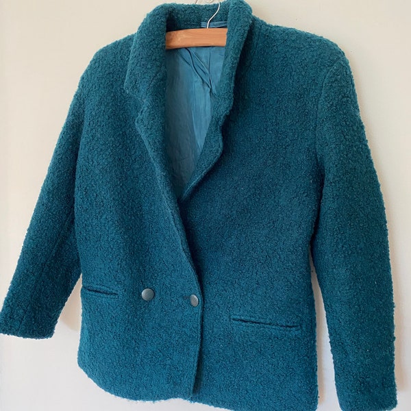 Boiled Wool Jacket - Etsy