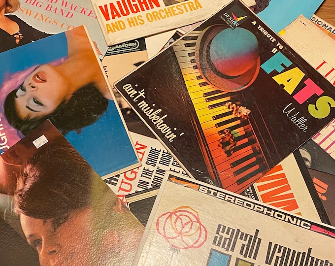 Lot of 15 Vintage 7" Vinyl Records - 45 RPM for Crafting or Decorating ...