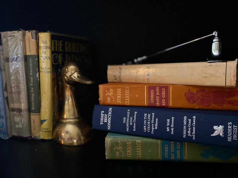 Vintage Hardback Books - Lot of 10 Old Rare Antique Hardcover Books ...