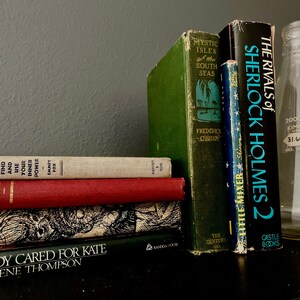 Lot of 10 Vintage Old Rare Antique Hardcover Books - Mixed Color ...