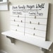 Custom Wooden Prayer Board: Christian Home Decor - Etsy