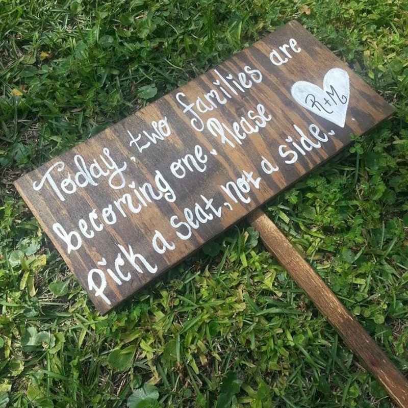 Not a Side Sign - Etsy