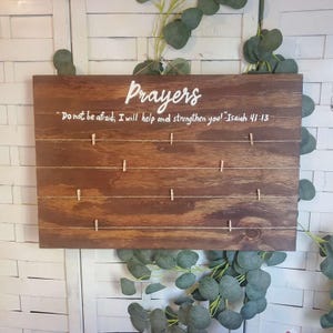 Prayer Board, War Room, Prayer Sign, Christian Sign, Bible Verse Sign ...