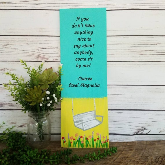 SOUTHERN sign wooden PORCH SIGN Southern quote Steel | Etsy