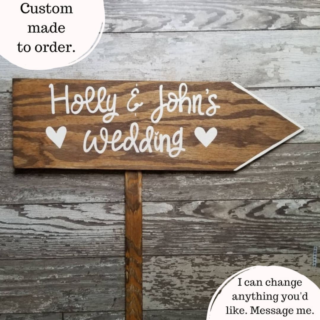 Wedding arrow sign 60 photos - Astyledwedding.com
