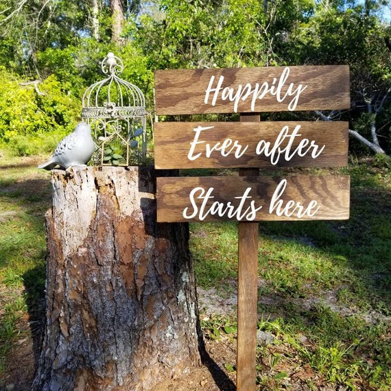 Wedding road signs 60 photos - Astyledwedding.com