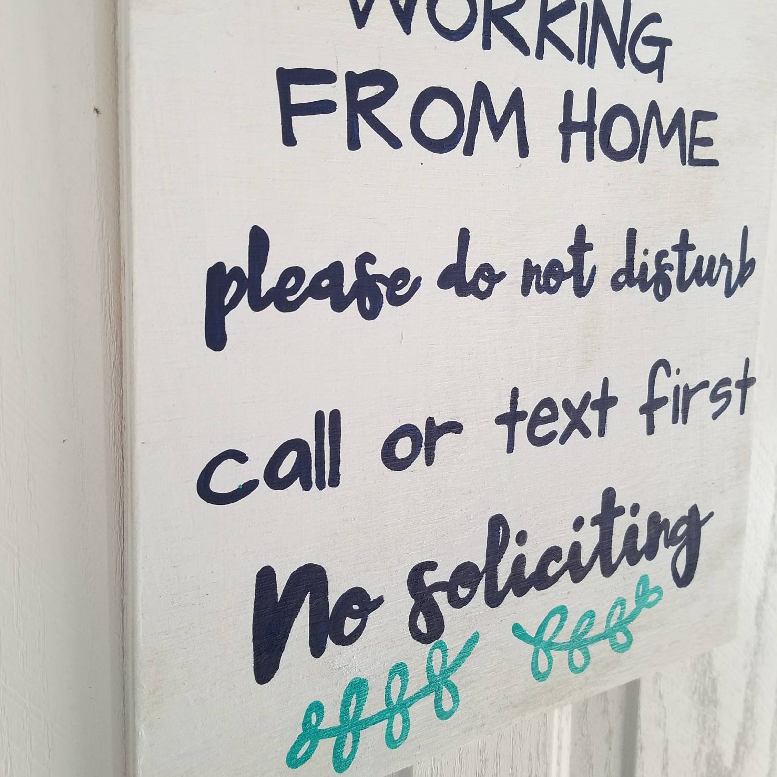Working Do Not Disturb Sign Work at Home Door Sign Work at | Etsy