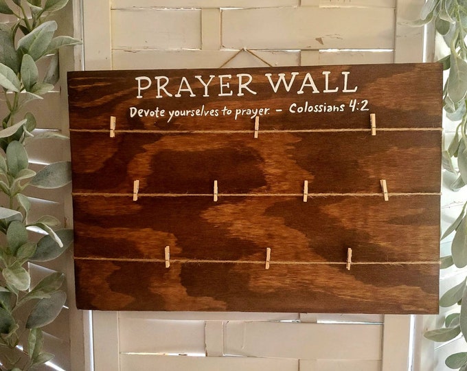 Prayer Board, War Room, Prayer Sign, Christian Sign, Bible Verse Sign ...