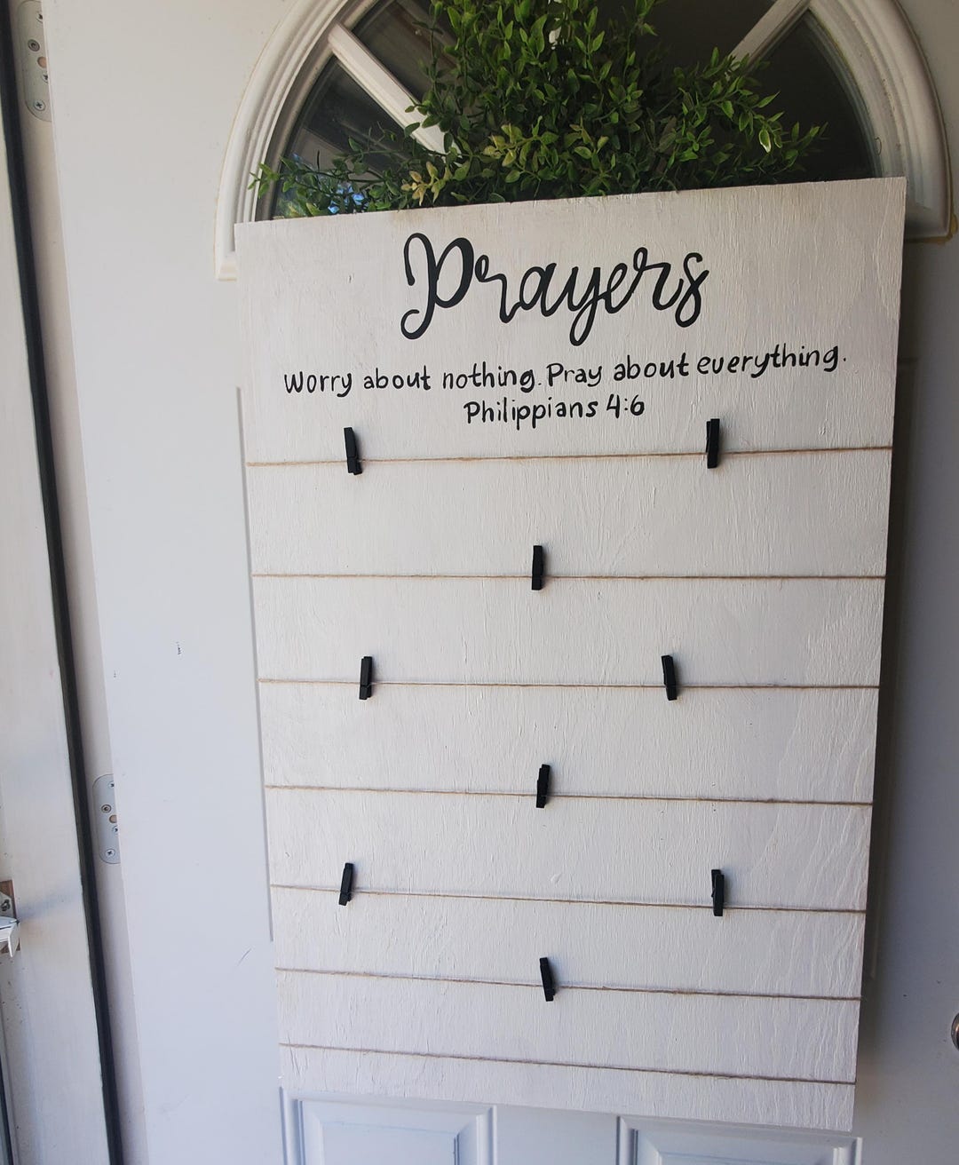 Prayer Board, War Room, Prayer Sign, Christian Sign, Bible Verse Sign ...