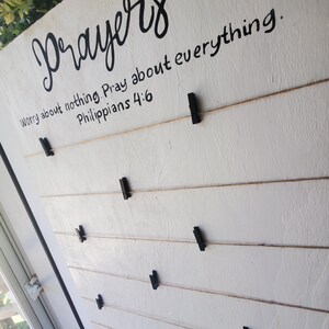 Prayer Board, War Room, Prayer Sign, Christian Sign, Bible Verse Sign ...
