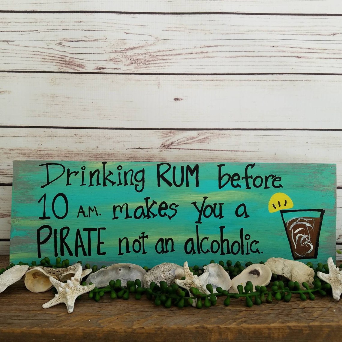 Pirate Sign Drinking Sign Rum Sign Porch Sign Patio Sign - Etsy