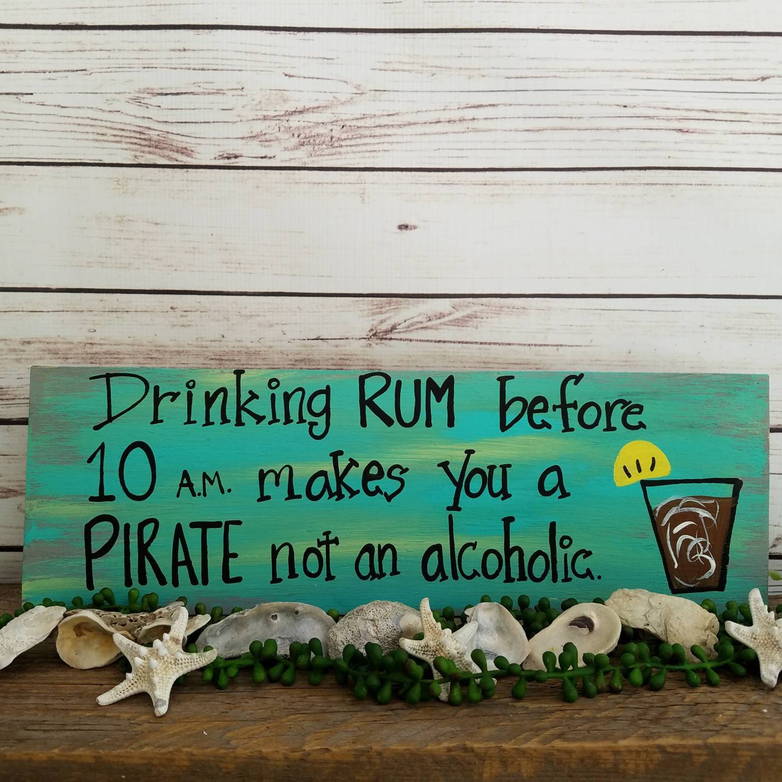 Pirate Sign Drinking Sign Rum Sign Porch Sign Patio Sign - Etsy