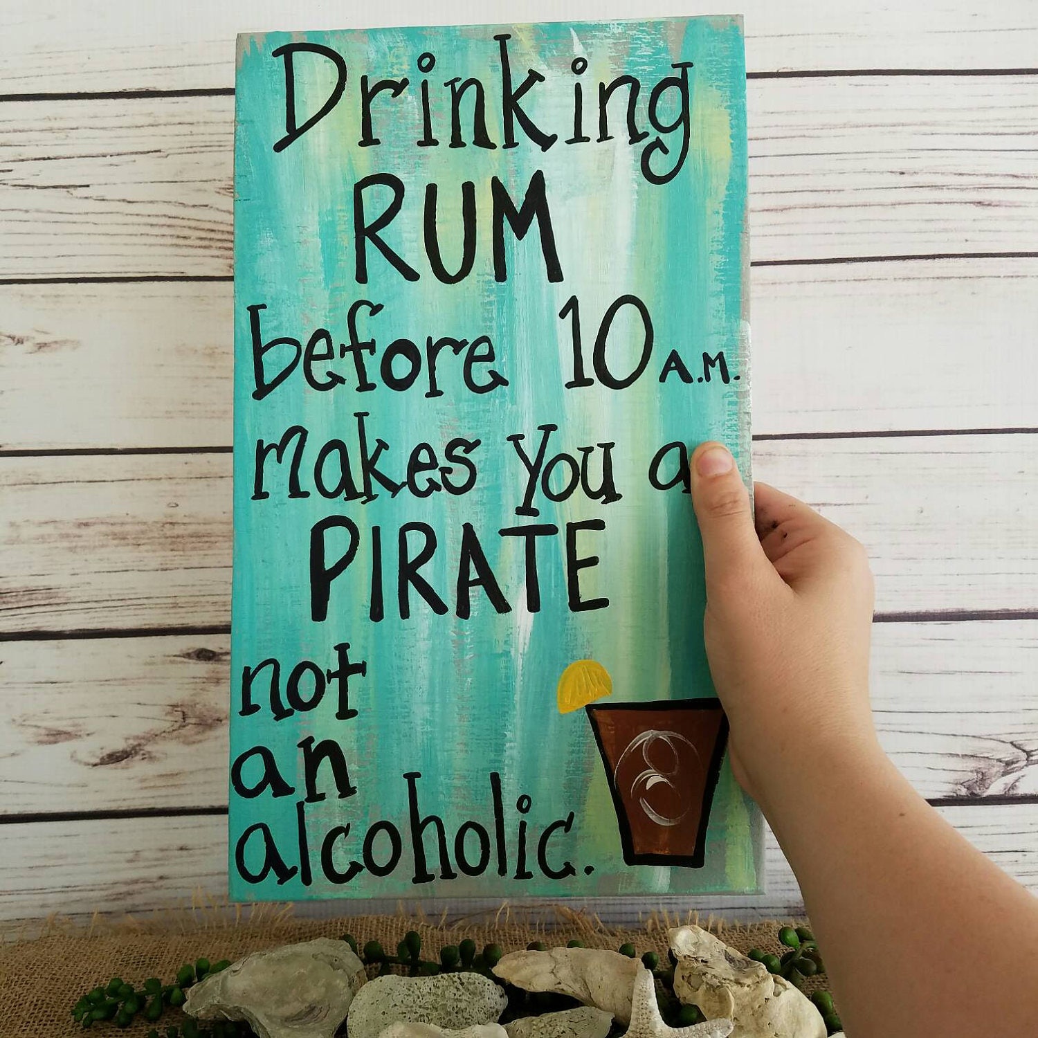 Pirate Sign Drinking Sign Rum Sign Porch Sign Patio Sign - Etsy