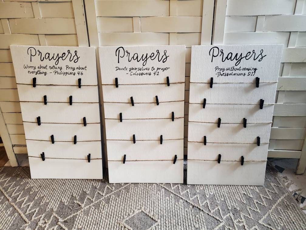 Prayer Board, War Room, Prayer Sign, Christian Sign, Bible Verse Sign ...