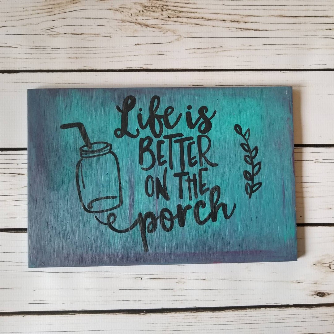 Porch Sign, Southern Quote, Patio Sign, Southern Sign, Porch Decor ...