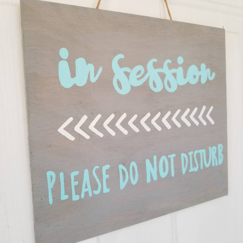 Do not disturb sign In session Office Sign Therapist Sign | Etsy