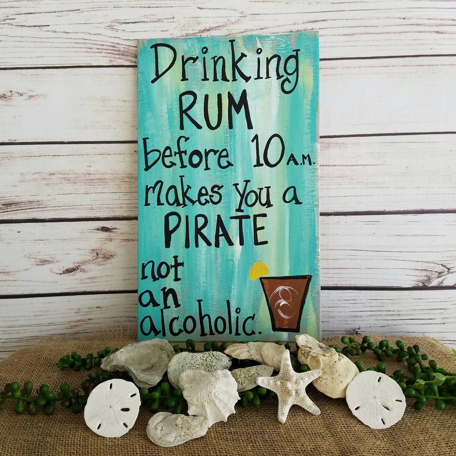 Pirate Sign Drinking Sign Rum Sign Porch Sign Patio Sign - Etsy