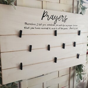 Prayer Board, War Room, Prayer Sign, Christian Sign, Bible Verse Sign ...