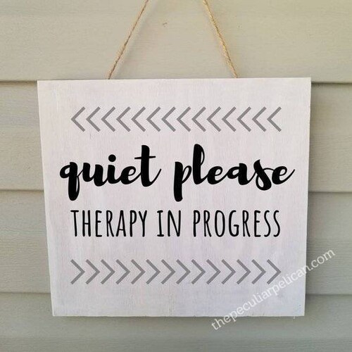 8x6 Healing in Progress Session Do Not Disturb Custom Wood - Etsy
