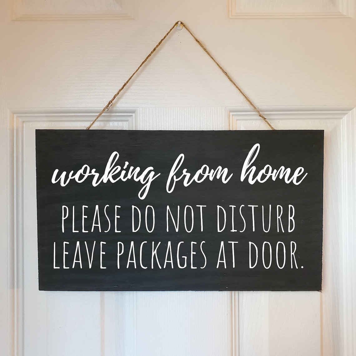 Working Do Not Disturb Sign Work at Home Door Sign Work at | Etsy