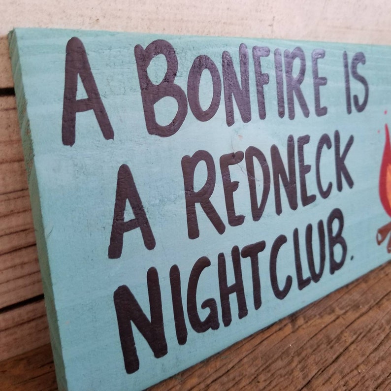 Redneck Sign Camping Sign Funny Wood Sign Southern Sign - Etsy