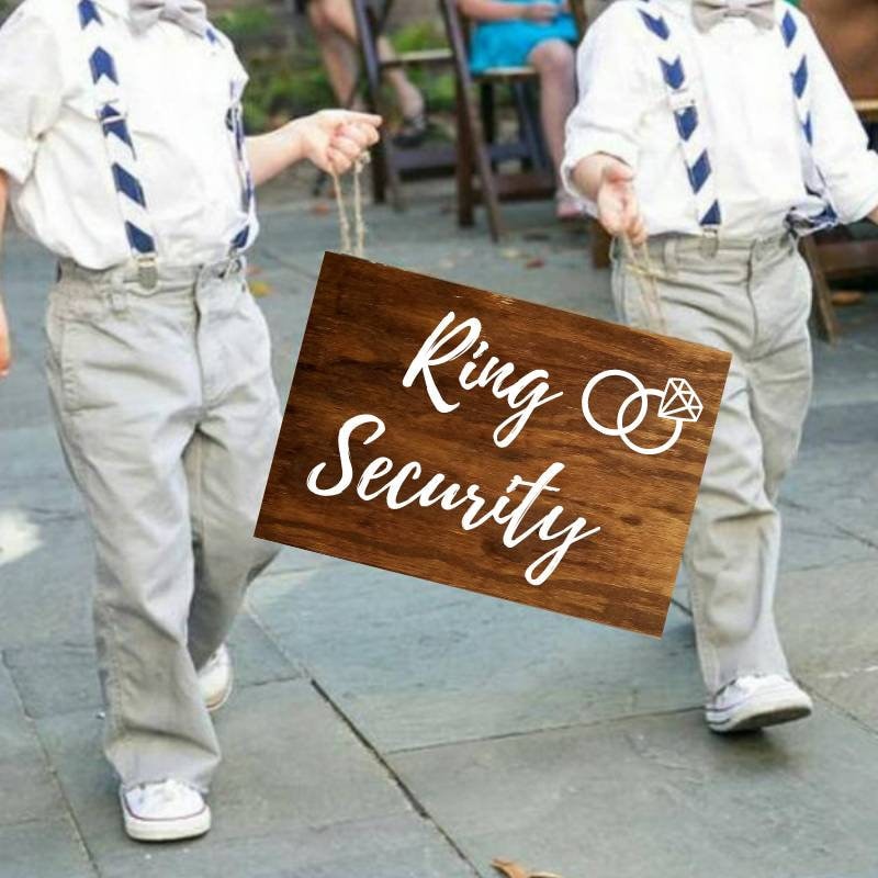 Ring Security Sign - Etsy