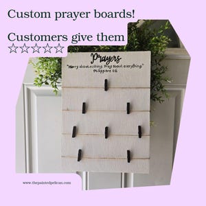 Prayer Board, War Room, Prayer Sign, Christian Sign, Bible Verse Sign ...