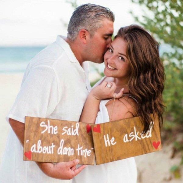 He Asked She Said - Etsy